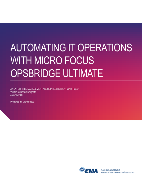 Automating IT Operations with OpenText Operations Bridge Ultimate