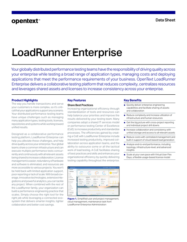 What’s New in LoadRunner Enterprise CE 24.1