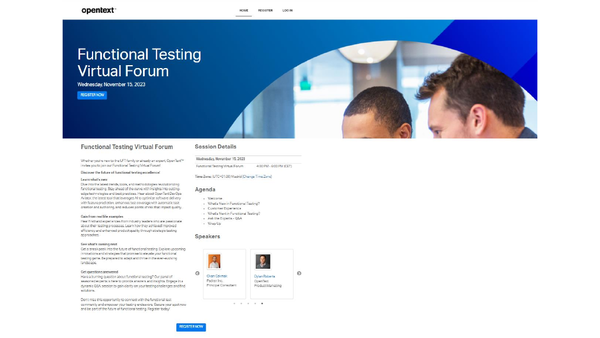Functional Testing Virtual Forum