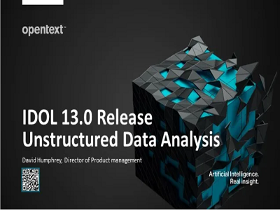 All That's New in IDOL 13 Webinar