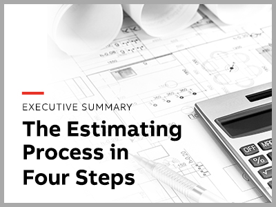 The Estimating Process in Four Steps