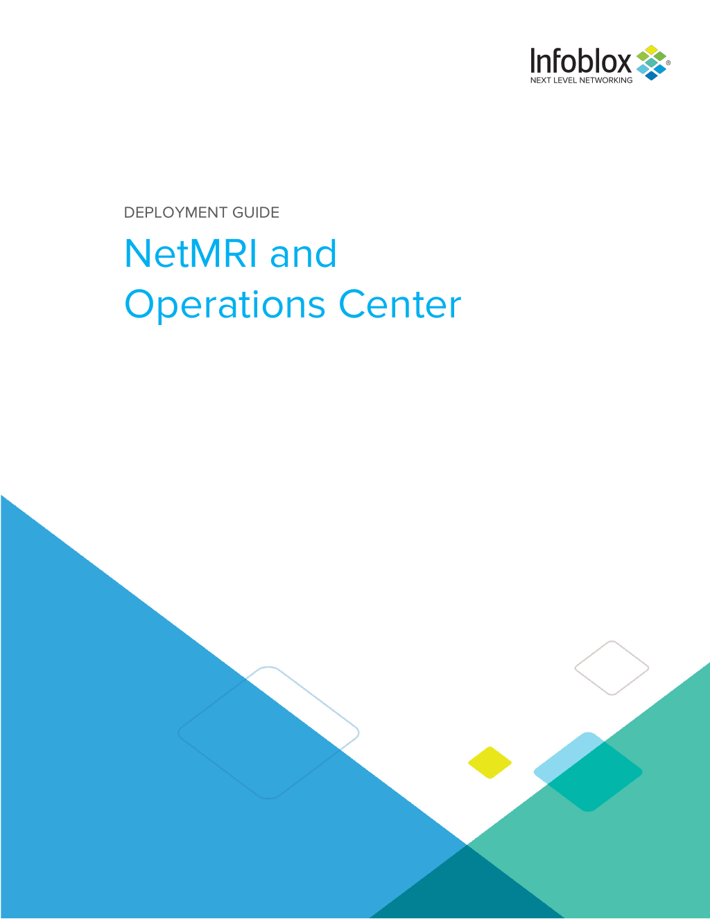 [Deployment Guide] NetMRI And Operations Center