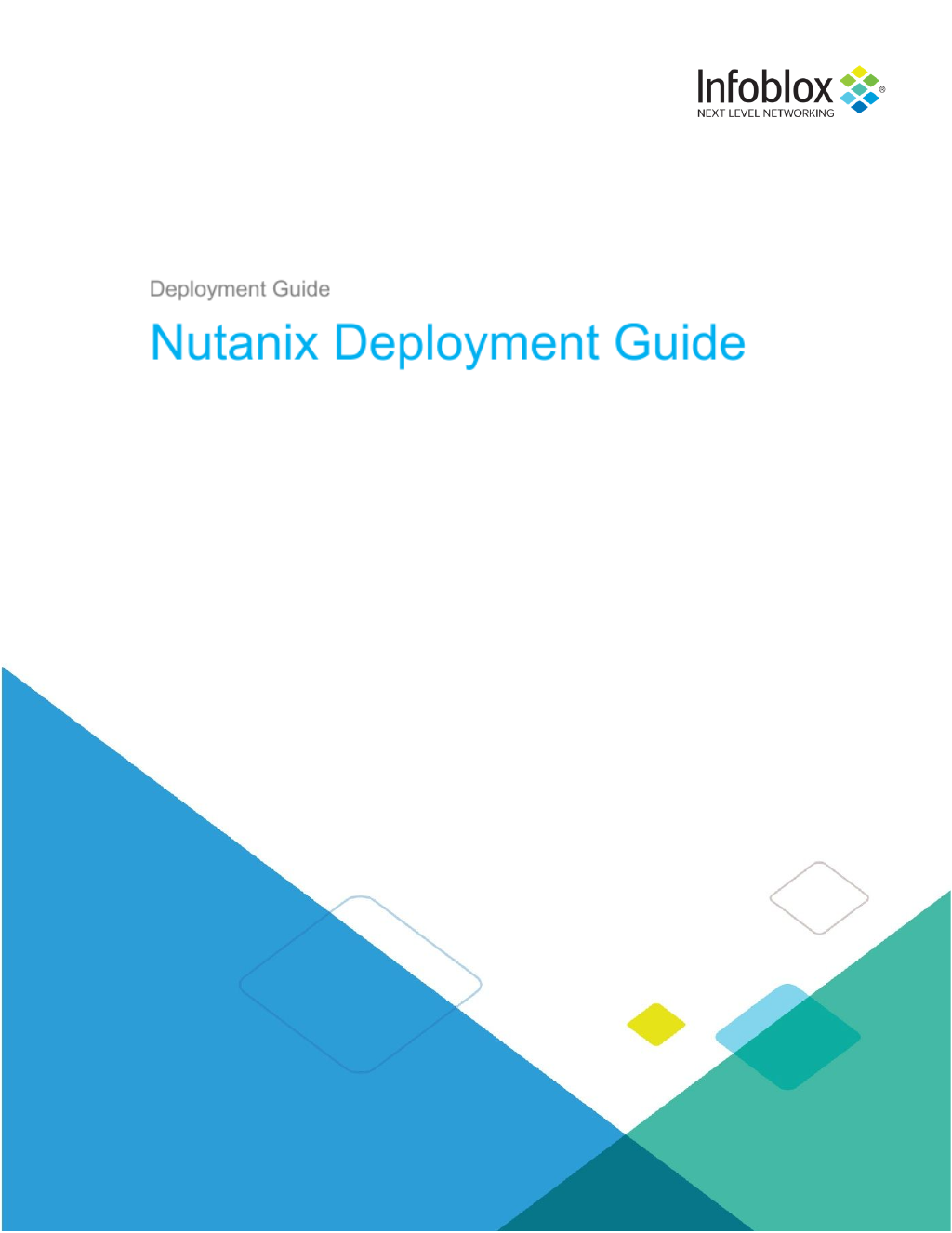 [Deployment Guide] Nutanix Deployment Guide