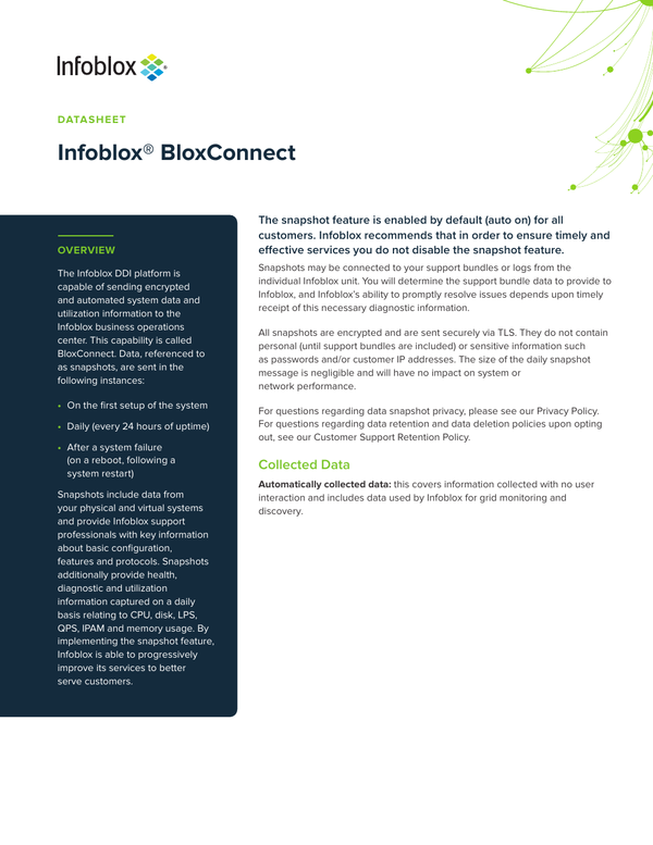 Infoblox BloxConnect