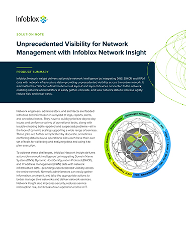 [Solution Note] Unprecedented Visibility for Network Management with ...
