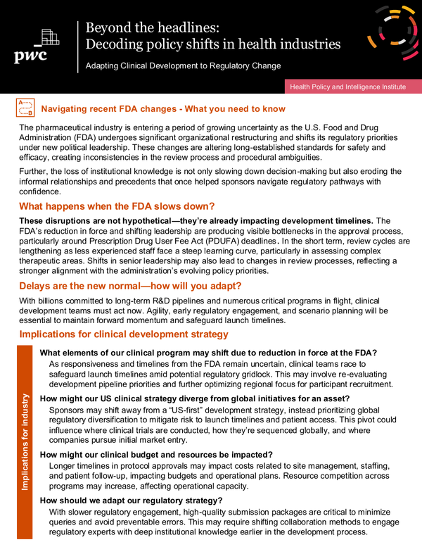 MFN drug pricing | Health Policy Intelligence Institute