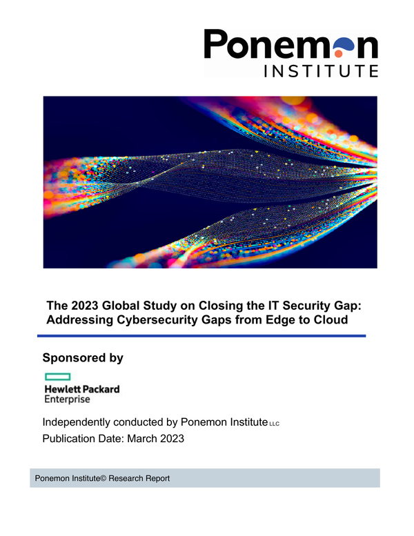 The 2023 Global Study on Closing the IT Security Gap, The Ponemon ...