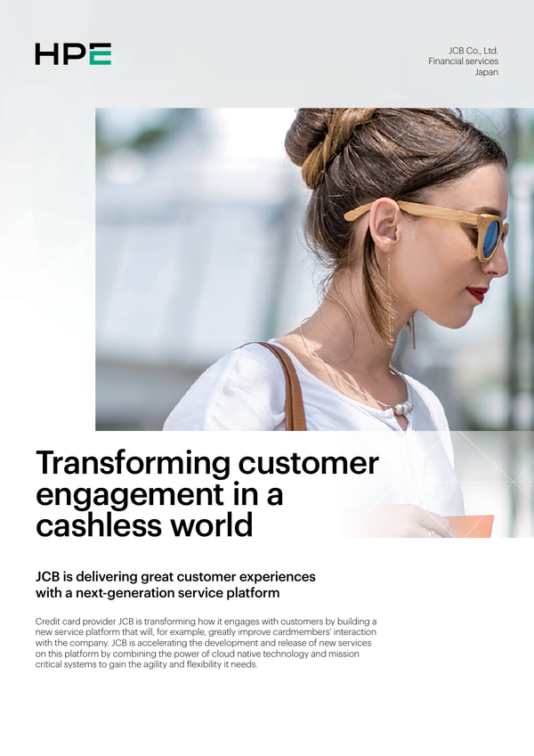 Transforming customer engagement in a cashless world–JCB [9 min read time]