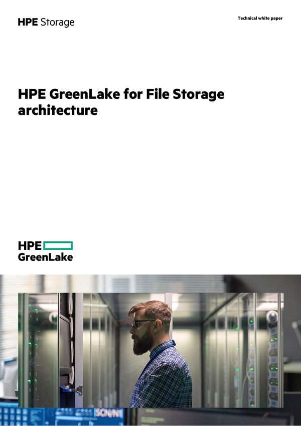 HPE GreenLake for File Storage architecture [35 min read time]