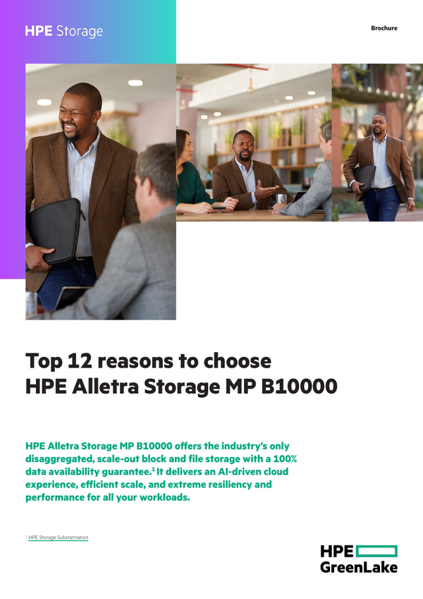 HPE Alletra Storage MP X10000 data sheet [4 min read time]