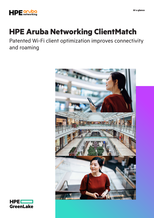 HPE Aruba Networking ClientMatch [5 min read time]