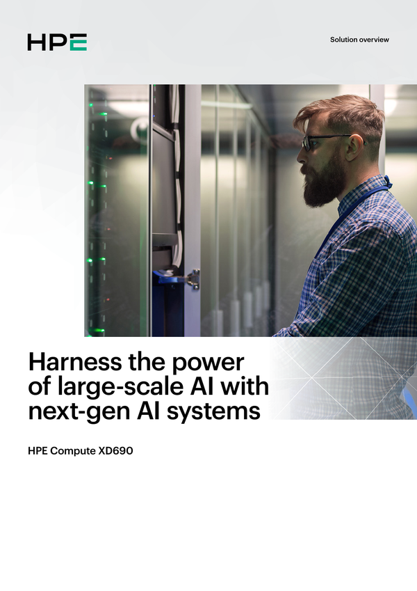 Harness the power of large-scale AI with next-gen AI systems – HPE ...