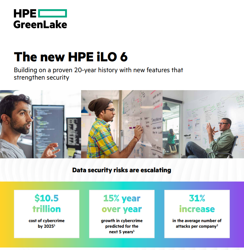 The new HPE iLO 6 [1 min read time]