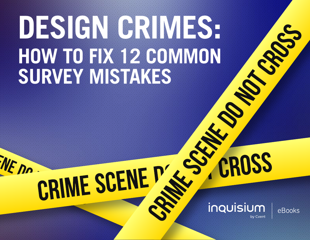 [eBook] Design Crimes: How to Fix 12 Common Survey Mistakes