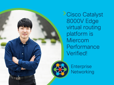 Read the Miercom report: Cisco Catalyst 8000V Edge router exceeds ...