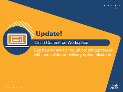 Update: Cisco is suspending Consolidated Shipping for all customers ...