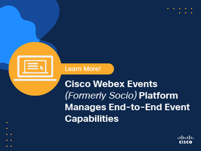 Cisco Webex Events: Leverage end-to-end event management for in-person ...