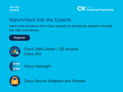 Need help with Cisco technology? Get real-time advice and ...