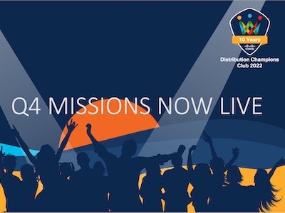 EMEAR: Distribution Champions Club 2022 - Q4 Missions are now live!