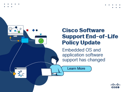 Cisco Software Support End-of-Life Policy Update