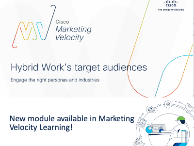 Marketing Velocity Learning: New Hybrid Work Persona learning module ...