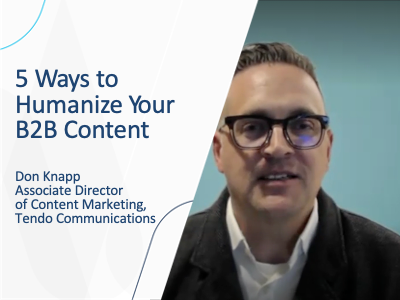 Humanize Your Content to Connect Meaningfully with Buyers