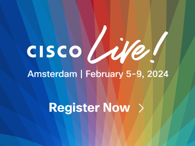 EMEA: Early Bird registration for Cisco Live 2024 Amsterdam available now