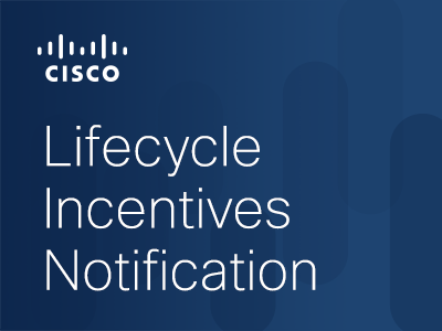 New Lifecycle Incentives security software offer
