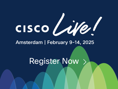 EMEA: Early Bird registration for Cisco Live 2025 Amsterdam available now