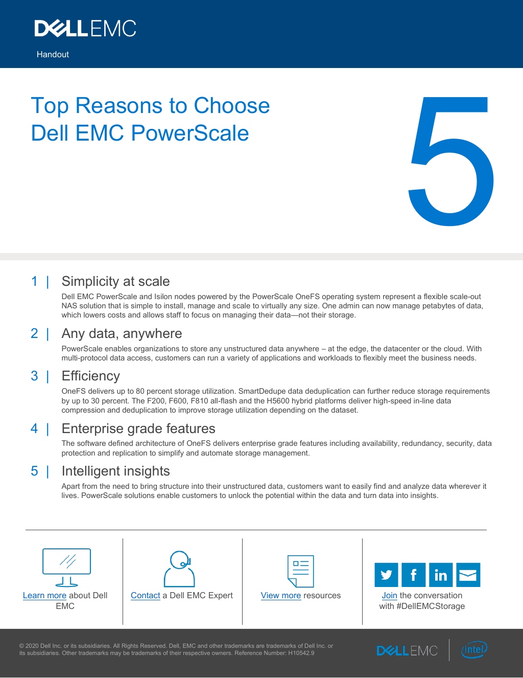 Dell EMC PowerScale Data Sheet, 60% OFF