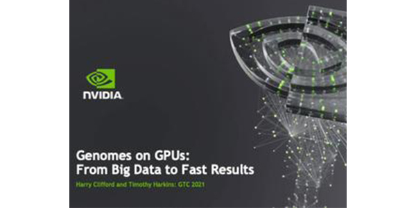 Genomes on GPUs: From big data to fast results