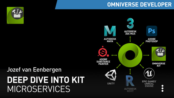 Deep Dive into Omniverse Kit - Microservices