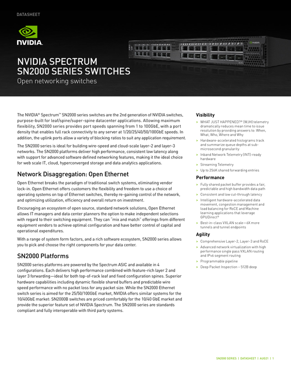 SN2000 Datasheet