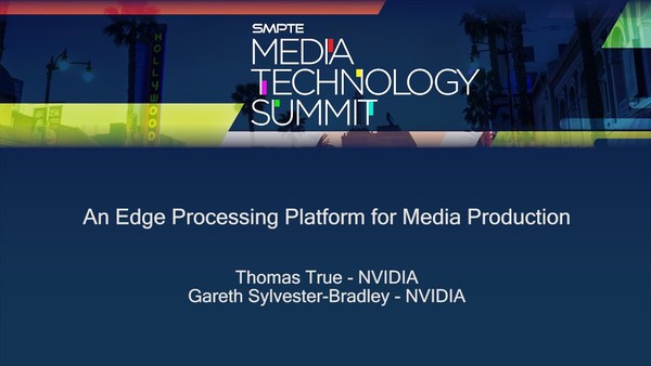 An Edge Processing Platform for Media Production