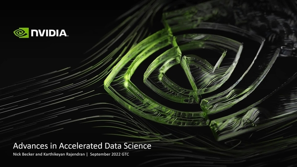 Advances in Accelerated Data Science
