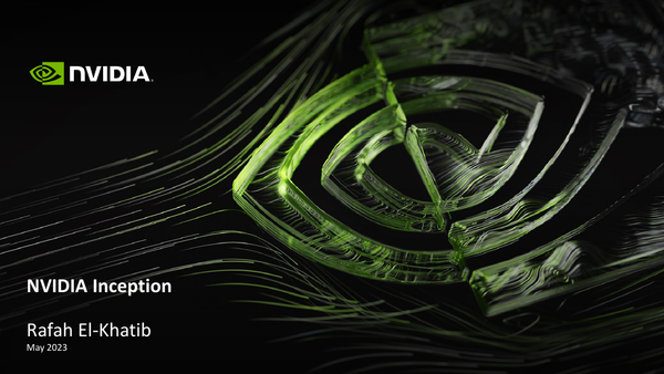 Accelerate your startup journey with NVIDIA’s Inception programme and ...