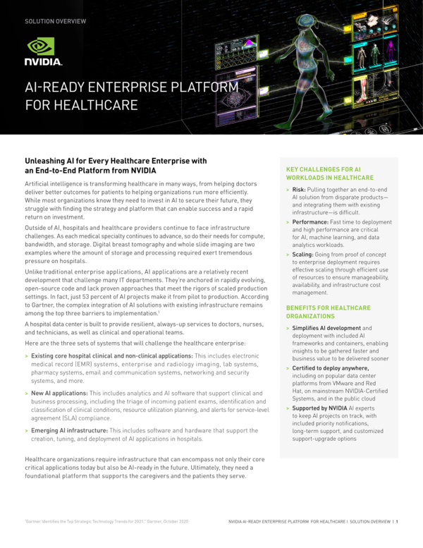 AI-Ready Enterprise Platform for Healthcare