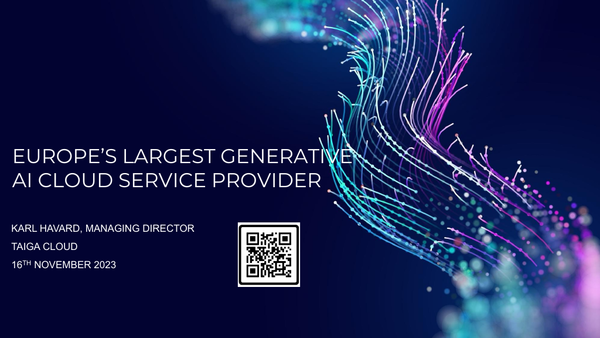 Taiga Cloud Presentation