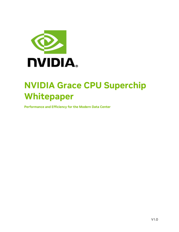 NVIDIA Grace CPU Superchip Whitepaper