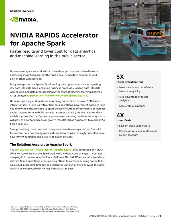 NVIDIA RAPIDS Accelerator for Apache Spark