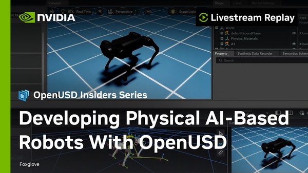 Developing Physical Ai Based Robots With Openusd