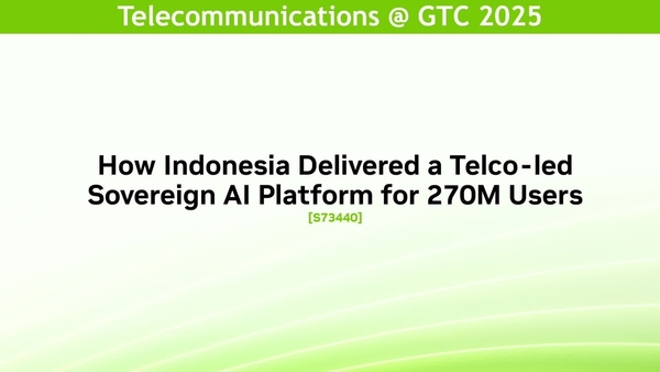 How Indonesia Delivered a Telco-led Sovereign AI Platform for 270M Users