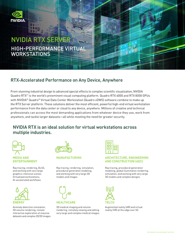High-Performance Virtual Workstations High-Performance Virtual Workstations
