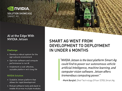 Embedded Systems - NVIDIA Jetson Success Stories
