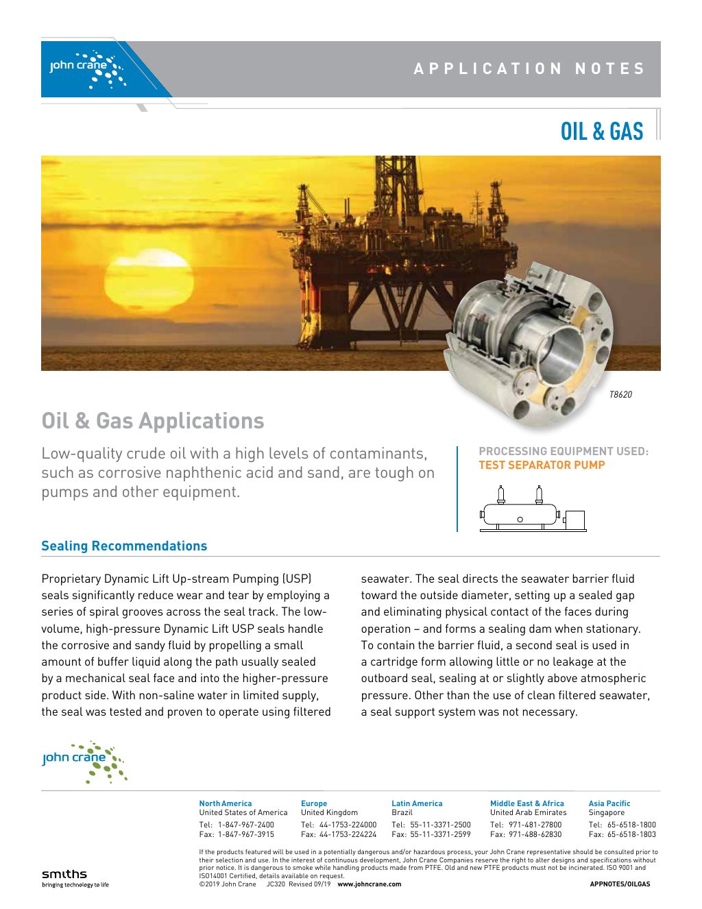 Application Notes: Oil & Gas Applications