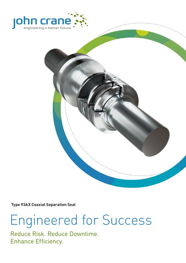 Type 93AX Coaxial Separation Seal: Engineered for Success