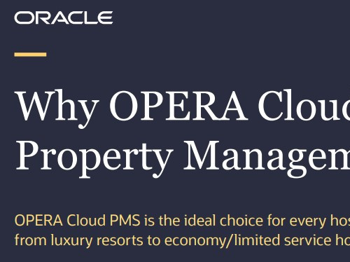 PDF: Why OPERA Cloud Property Management?