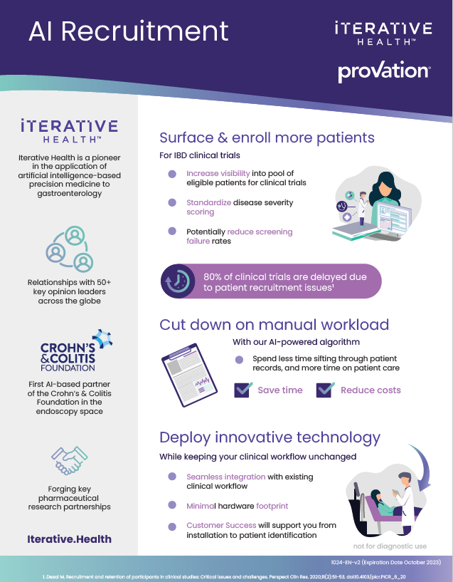 Healthcare Artificial Intelligence (AI) for IBD Clinical Trials Patient ... Healthcare Artificial Intelligence (AI) for IBD Clinical Trials Patient ...