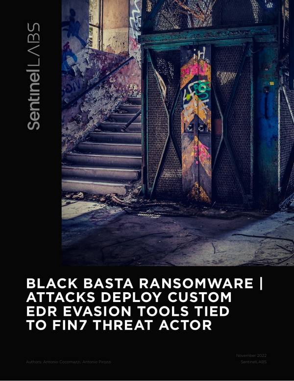 Black Basta Ransomware | Attacks Deploy Custom EDR Evasion Tools Tied ...