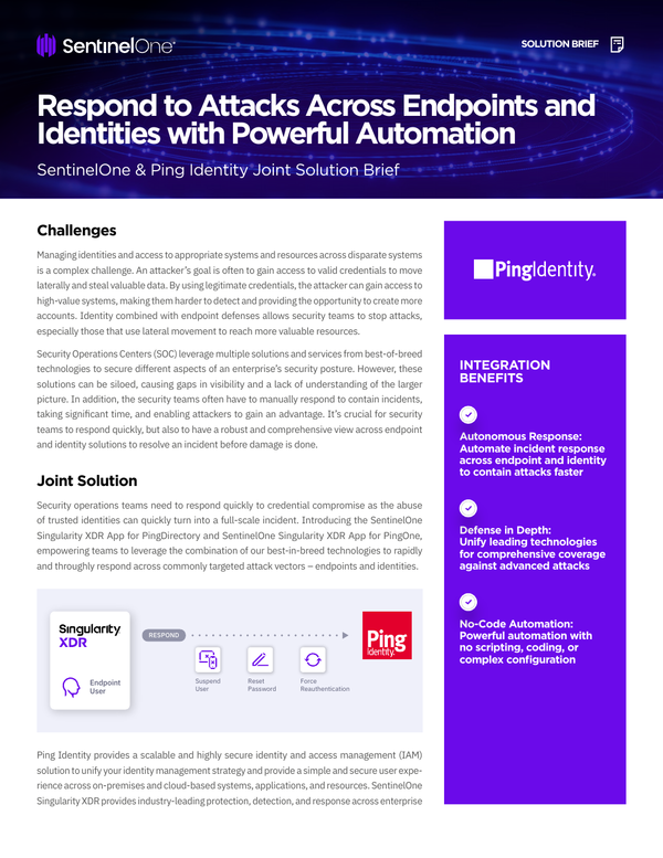 Respond to Attacks Across Endpoints and Identities with Powerful Automation